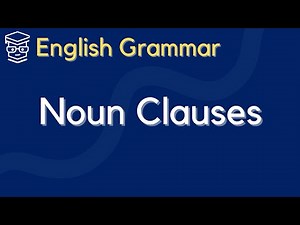 [English Grammar] Noun Clauses