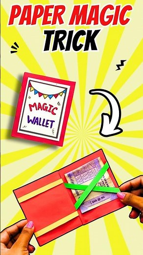 FUN origami MAGIC TRICK [DIY paper trick] #papercraft