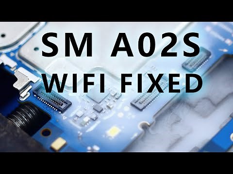 Samsung A02s WIFI Connected But No Signal Repair