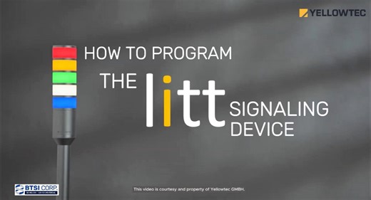 The litt Signaling Device by Yellowtec is a modular, high-tech LED signaling solution designed for clarity and flexibility. Powered by ultra-bright CleanVision® LED technology, litt delivers clear, highly visible signals in any environment. Use programmable light and flash patterns to customize how litt communicates. Its modular segment design lets you combine only the elements you need, making it easy to adapt to any workspace. With a sleek design and simple assembly system, litt integrates qui
