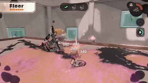 Defeating Enemies in Splatoon with Agent 8 | Splatoon 3 DLC Gameplay