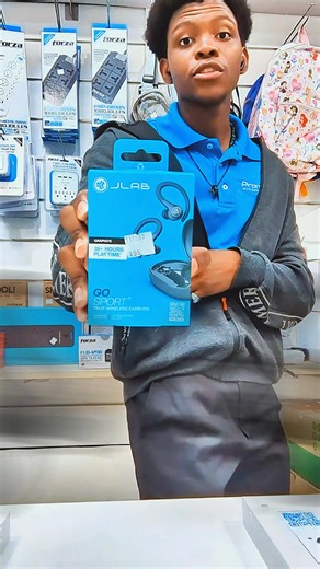 New to store! 🎧 Check out the JLab Go Pop Wireless Earbuds with 35 hours of playtime for just $79, or go sporty with the JLab Go Air Sport wrap-around earbuds for $95. 🖥️ Shop online at www.promotech.com or visit us at one of our four locations: Promotech Sheraton Mall Promotech Dome Mall Promotech Six Roads Promotech Wildey #JLab #WirelessEarbuds #promotechdeals | Promotech