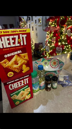 Texas trash firecrackers No need to bake but if you want a bit more of a crisp 325 for about 10mins and let cool before placing in airtight container #christmasgoodies #snacks #foodie #fyp