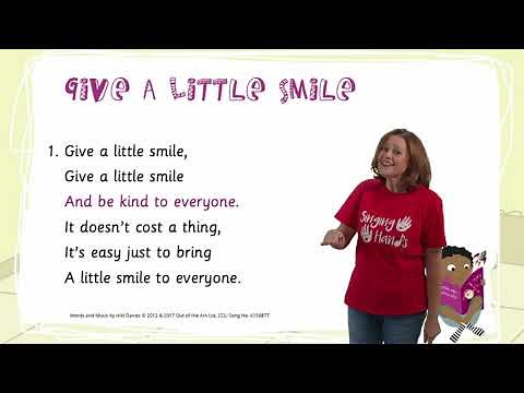 Give A Little Smile - Makaton Signing with Singing Hands and Out of the Ark Music