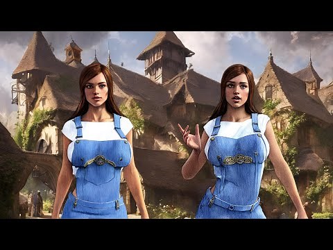 Make a Visual Novel Using AI Characters! | Image2Image | Stable Diffusion