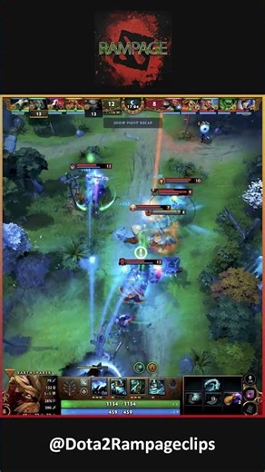 They Tried to Push Tower… Earthshaker Said NO! 💀 Echo Rampage! #dota2 #ti2025 #dota2highlights