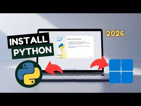 How to Install Python on Windows 11 & 10 (EASIEST 2026 Guide - No Errors!)