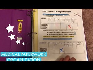 HOW I ORGANIZE MY MEDICAL DOCUMENTS/RECORDS 🗂