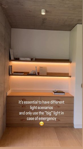 atelier unuplusunu on Instagram: "The importance of light in how we design. The design of a space will need carefully thought lighting to creat the right vibe, dark and moody or bright and soothing 🤍🖤 A bedroom can feel cosy and intimate with low glowing table lamps but a working space is likely to need a brighter overhead light. 💡💡 . . . . . . #interiorplusdesign #instagram #interior #interiordesign #interiorarchitecture #minimalism #minimal #clujnapoca #proiecta