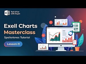 Lesson 11: Excel Charts Masterclass: Column, Line, Pie, Combo & Dynamic Charts + Sparklines Tutorial
