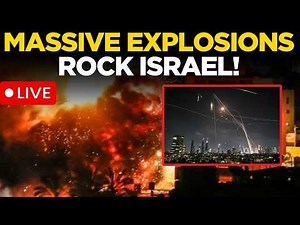 Iran Strikes Israel LIVE: Tel Aviv On Fire! | Multiple Missile Attack On Israel | Iran-israel War