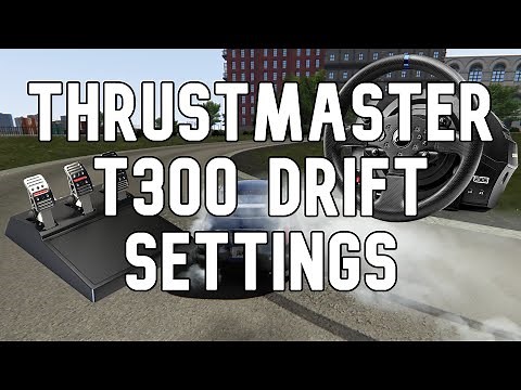 Best Drift Settings for the Thrustmaster T300 on Assetto Corsa + T3PA Squash Ball Mod