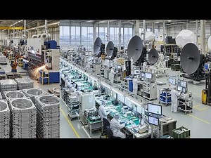 Inside the Defense Factory From Raw Materials to Strategic Radar Systems (Full Process)