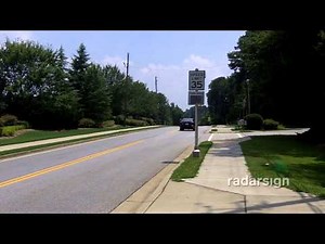 Why Radar Speed Signs Work