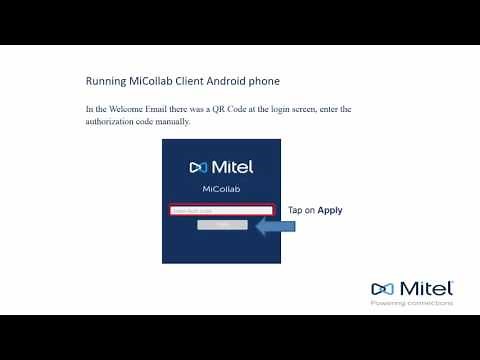 MiCollab: Android Install Guide