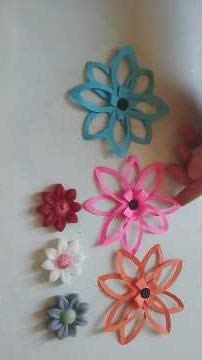 “How to Make a Beautiful Handmade Flower | Easy DIY Tutorial” #diy #easypaperflower #papercraft