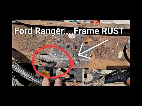 Ford Ranger frame rusted badly, is it JUNK?! Build part 3