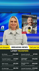 20 reactions | The transfer window’s open — so why not make a smart move of your own? Sell your car quickly and easily with Arnold Clark. | Arnold Clark | Facebook