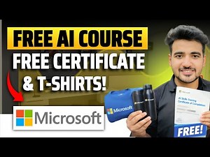 Microsoft Launched FREE AI Courses 2026 | Microsoft FREE Certificate + Swags by Microsoft