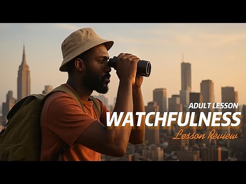 WATCHFULNESS | RCCG Sunday School Lesson 38 | ADULT 2024/2025