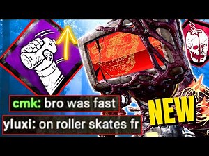 The T.V Singularity Is A Speed Demon (NEW Cosmetic Showcase) | Dead By Daylight