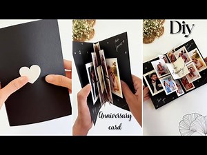 DIY Anniversary Card 💕 | Most Beautiful Handmade Love Card Ever 💌 | Full Tutorial Step-by-Step