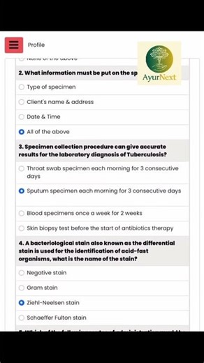 basic of microbiology ncism elective 5th module answer key #ncism #ayusheducation #youtubeshorts