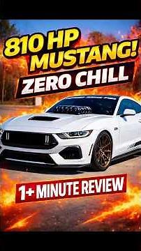 810HP Mustang RTR… This Is Insane 🔥