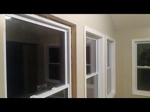 trim windows with extension jambs (easy)