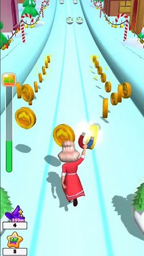 granny run 3d runner game gameplay