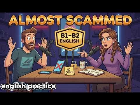 I Almost Got Scammed 😳📱 | B1–B2 English Listening Story