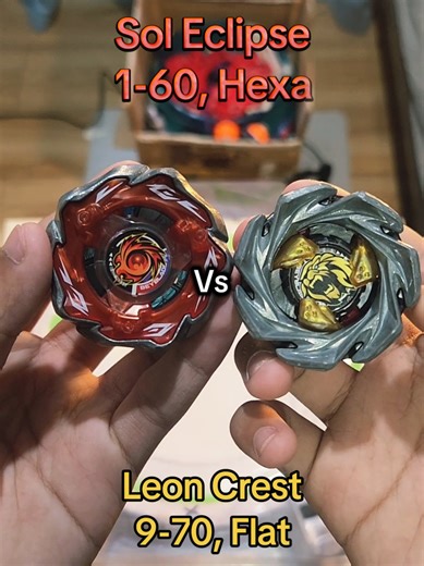 Sol Eclipse vs Leon Crest: Epic Beyblade Battle