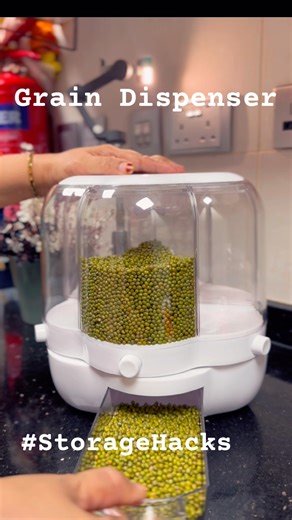 “Kitchen Game Changer! Grains Dispenser You’ll Love ❤️” #kitchenhacks #kitchenitems @trendyolAR
