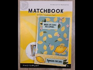 Photoplay Matchbook Folio Tutorial - Make It With Me - Oh Happy Day