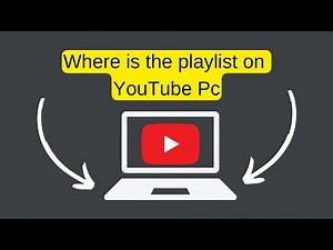 Where is playlist on YouTube PC