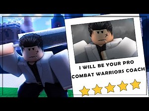 I Became a Combat Warriors Coach For 24 Hours... (ROBLOX)