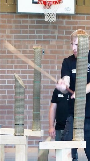 Most martial arts sword cuts in one minute (rice straw) 🗡️ 100 by Alex Gueffroy 🇨🇭