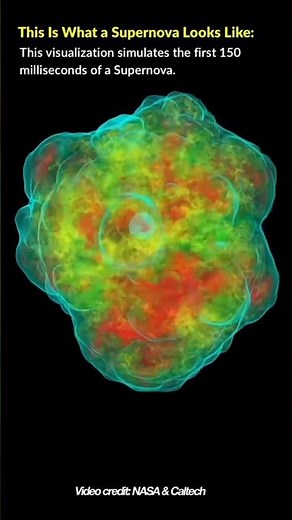 ✨️Supernova ... Amazing Simulation ✨️