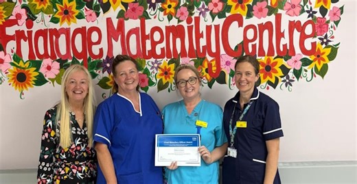Friarage maternity support worker honoured with prestigious national award - Richmondshire Today
