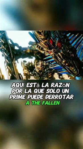 28K reactions · 407 shares | ¿Por qué solo un prime puede vencer a the fallen en las películas de Transformers? explicado | Jorge Rafael Montilla Abreu | Facebook