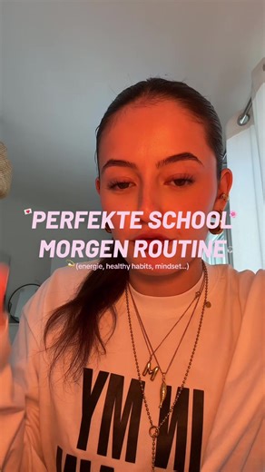 perfekte school morgen routine 🎧💌💫🌸 #school #morningroutine #productive #gutenoten #teenagegirl