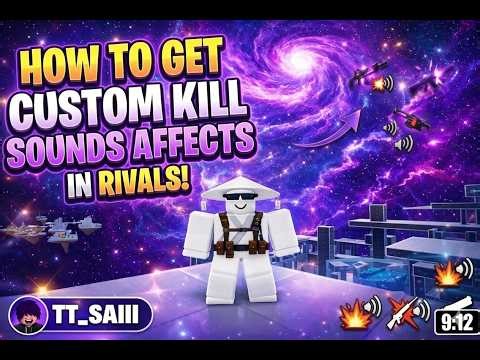 Custom Kill Sounds are FINALLY here! (Roblox Rivals)