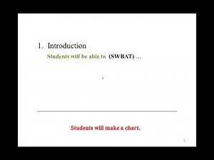 LO 2 Guidelines for writing a language objective