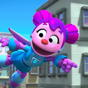 4.3K views · 284 reactions | Big or small there is no problem Mecha Abby can't solve. She always swoops in to help save the day! Watch #MechaBuilders with Cartoonito on Cartoon Network and HBO Max! | Sesame Street | Facebook