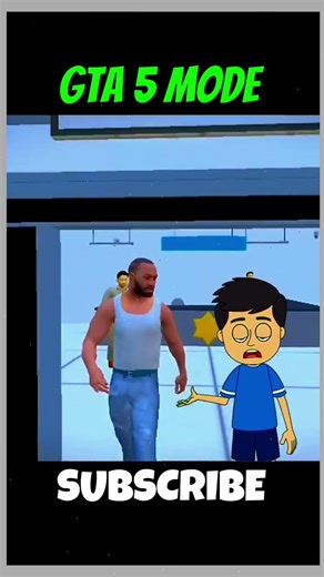 GTA 5 MODE 🤫😱 | IN INDIAN BIKE DRIVING 3D | #shorts #indianbikedriving3d #gta