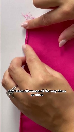 How to sew a rolled hem! #sewingtips #sewingtutorial #sewingclothes