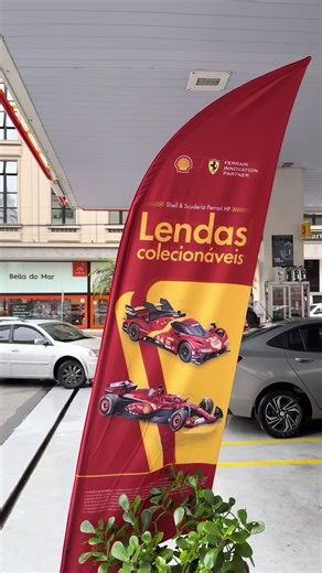 Miniaturas da Ferrari nos postos Shell: Promoção Imperdível