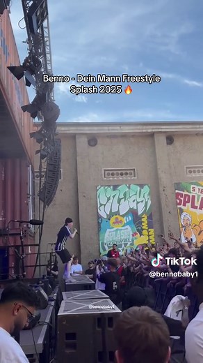 Energylevel 💯💯💯#splashfestival #benno #konzert #konzertvibes