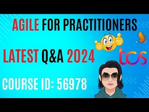 56978 tcs course answers| agile for practitioners | #tcs #ievolve latest