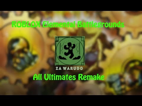 [2021 RE-EDIT] All Ultimates in Elemental Battlegrounds | ROBLOX